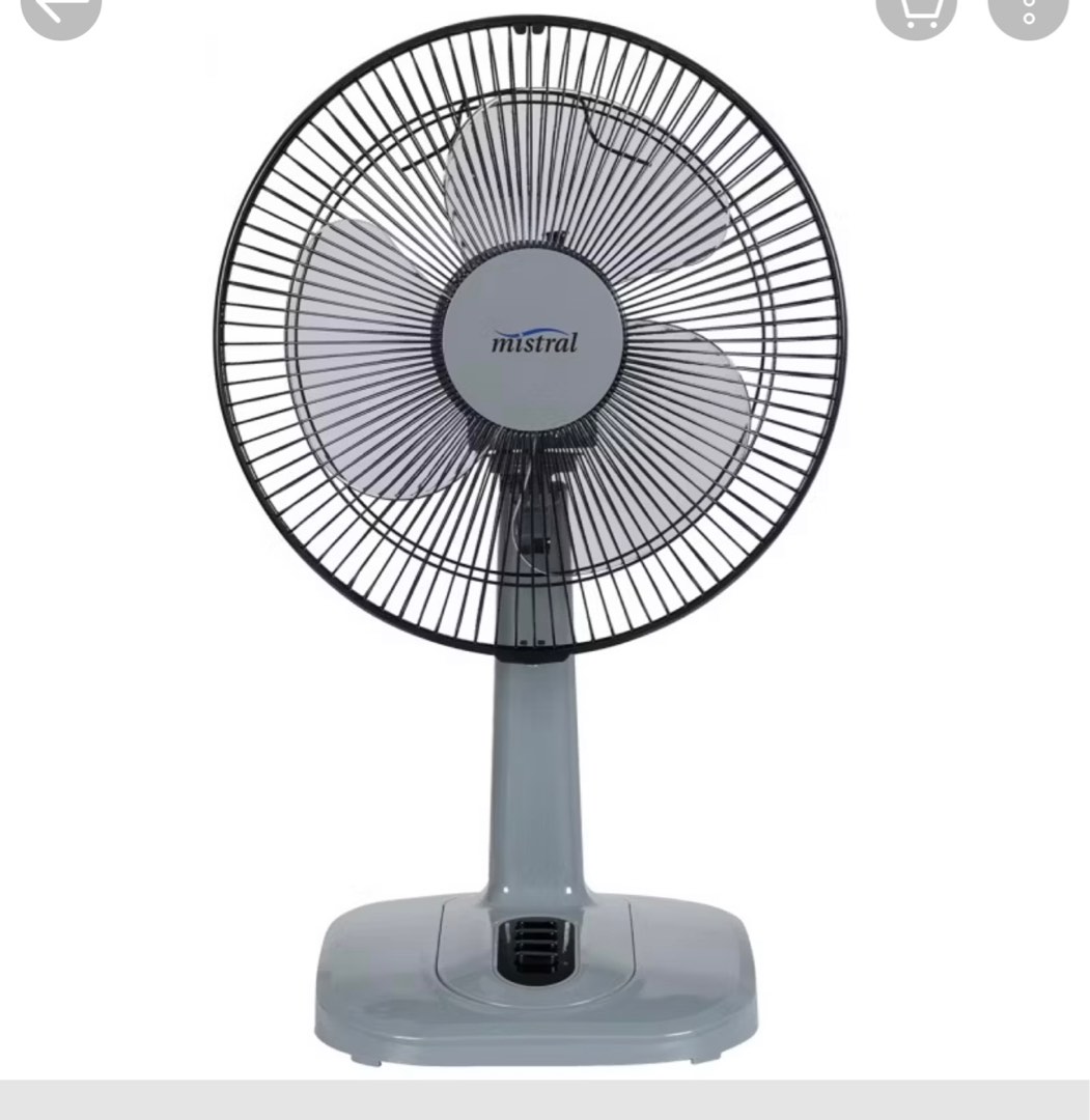 Mistral 12 inch table top fan, Furniture & Home Living, Lighting & Fans ...