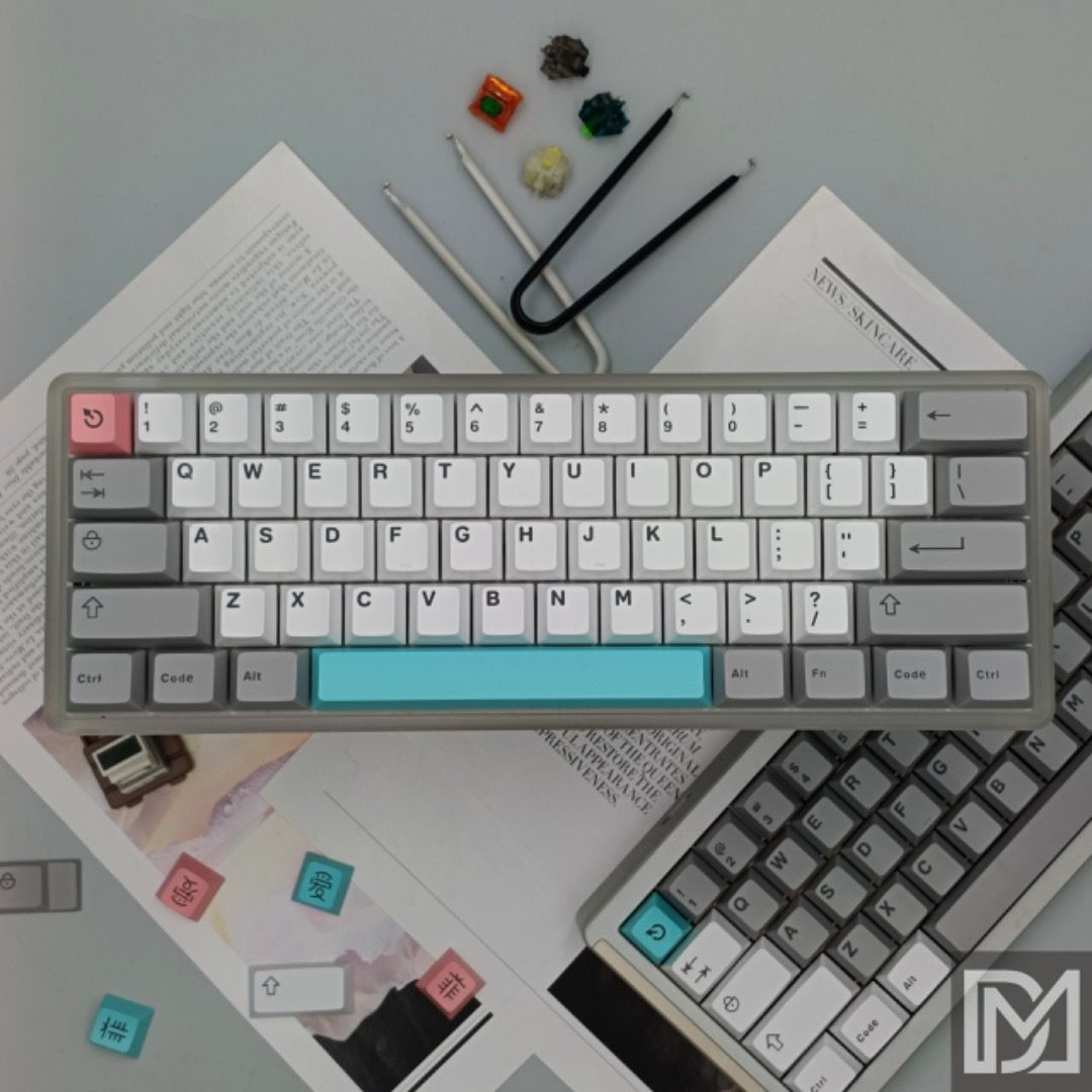 Modern Dolch Keycap ABS Double Shot Cherry Keycaps 250pcs Mechanical ...