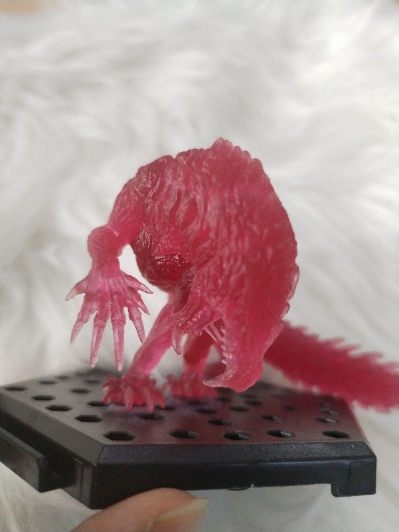 Monster Hunter World Capcom action figures - pink odogaron, Hobbies ...