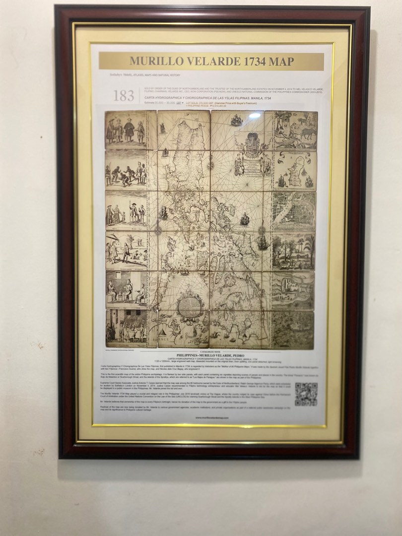 Murillo Velarde 1734 Philippine Map, Hobbies & Toys, Memorabilia ...