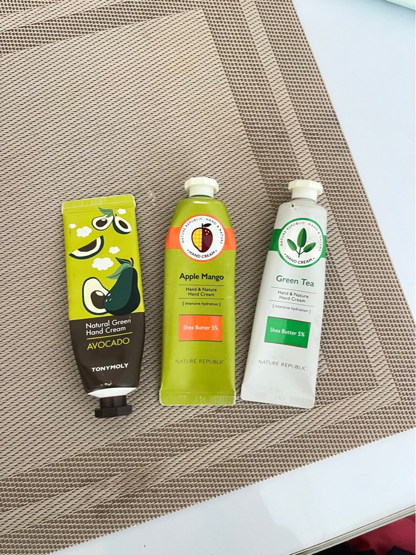 Nature Republic and Tony Moly Hand Cream, Beauty & Personal Care, Hands ...