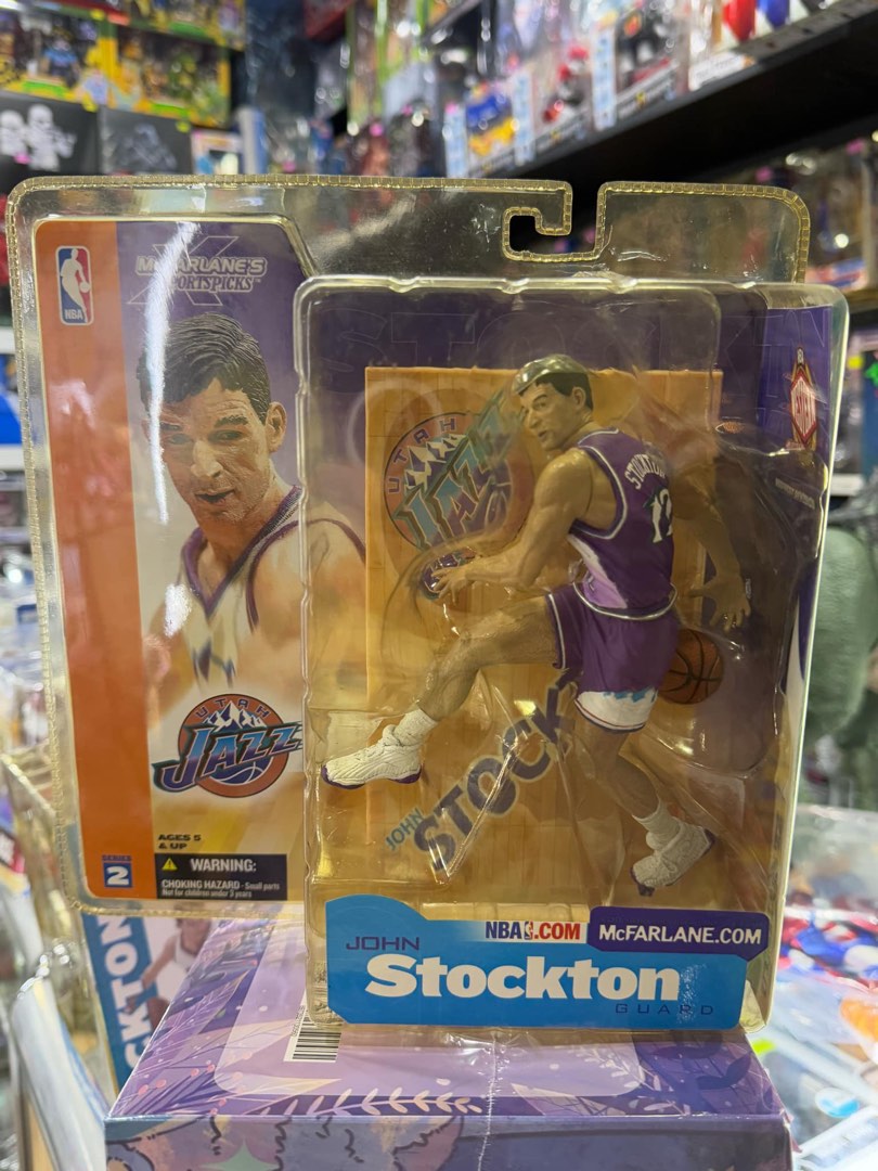 NBA McFarlane John Stockton Variant, Hobbies & Toys, Toys & Games on ...