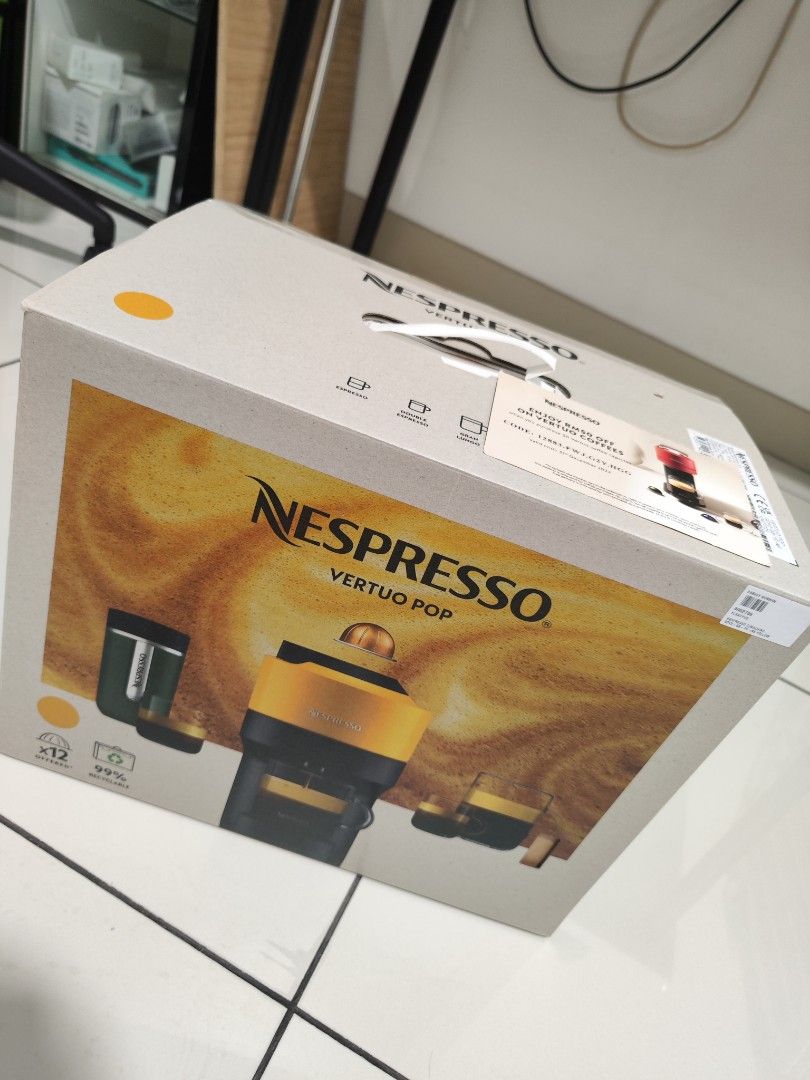 Nespresso Vertuo Pop ( Yellow), TV & Home Appliances, Kitchen ...