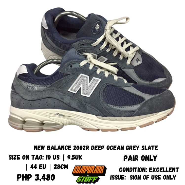 New Balance 2002R Deep Ocean Grey Slate, Men's Fashion, Footwear ...