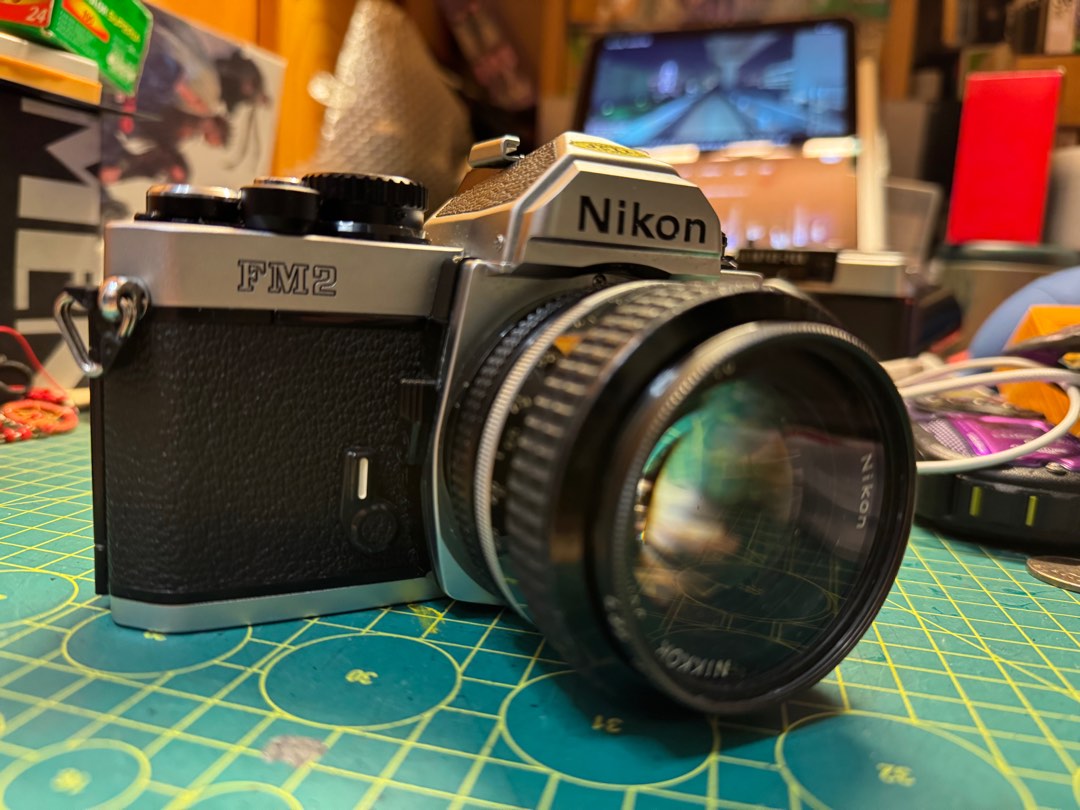 Nikon FM2n + ai 50mm f1.4, 攝影器材, 相機 - Carousell