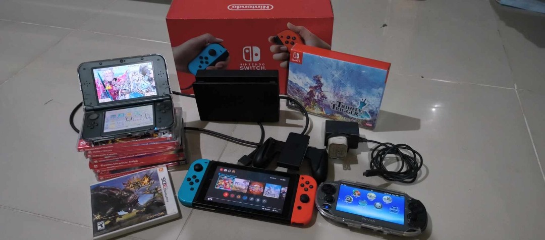 Nintendo Switch/ New 3Ds xl/ Ps Vita, Video Gaming, Video Game Consoles ...