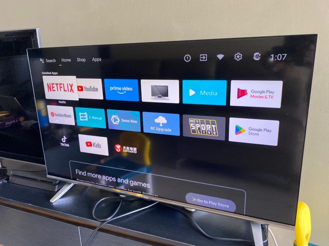 Panasonic 43" 4k Android TV, TV & Home Appliances, TV & Entertainment, TV on Carousell