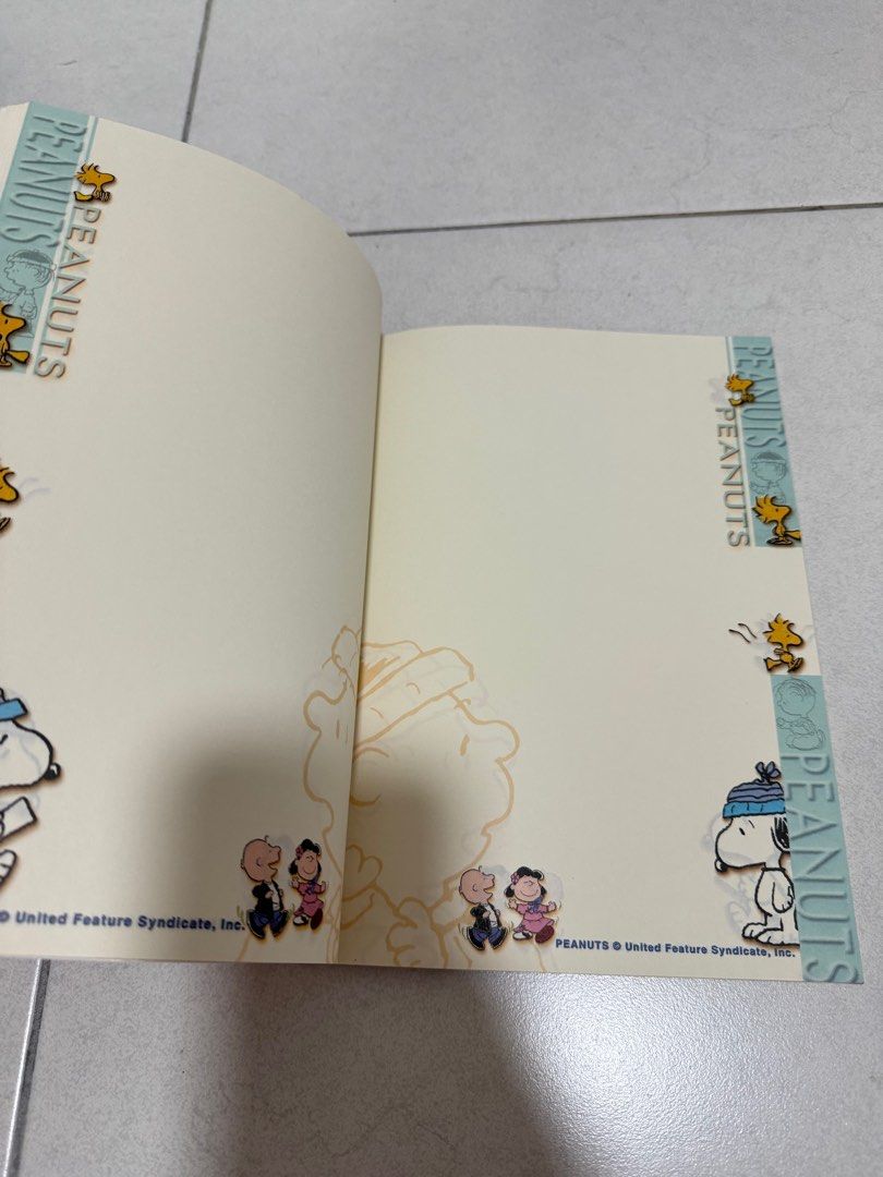 Peanuts Snoopy notebook, Hobbies & Toys, Collectibles & Memorabilia ...
