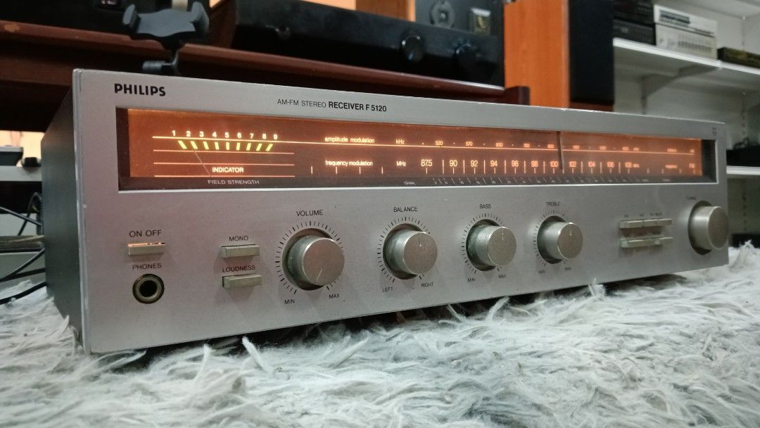 Philips stereo RECEIVER F5120 amplifier, Audio, Soundbars, Speakers ...