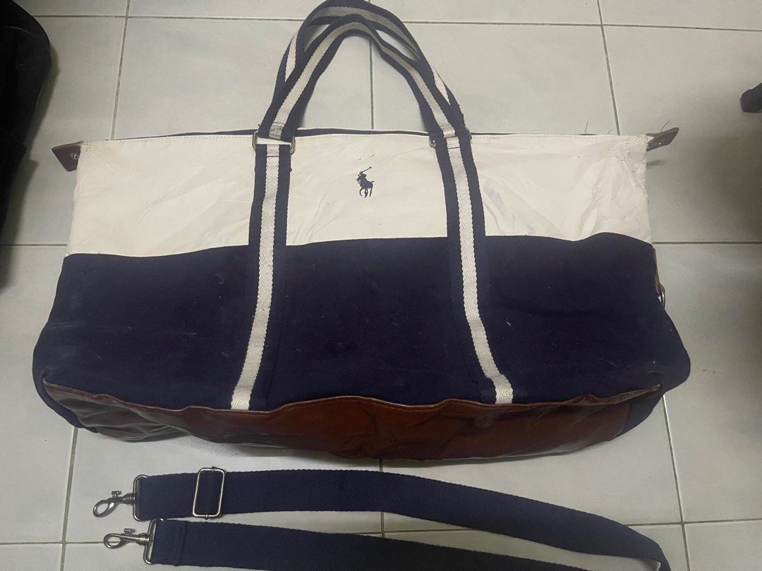 Polo Ralph Lauren Duffle Bag, Luxury, Bags & Wallets on Carousell