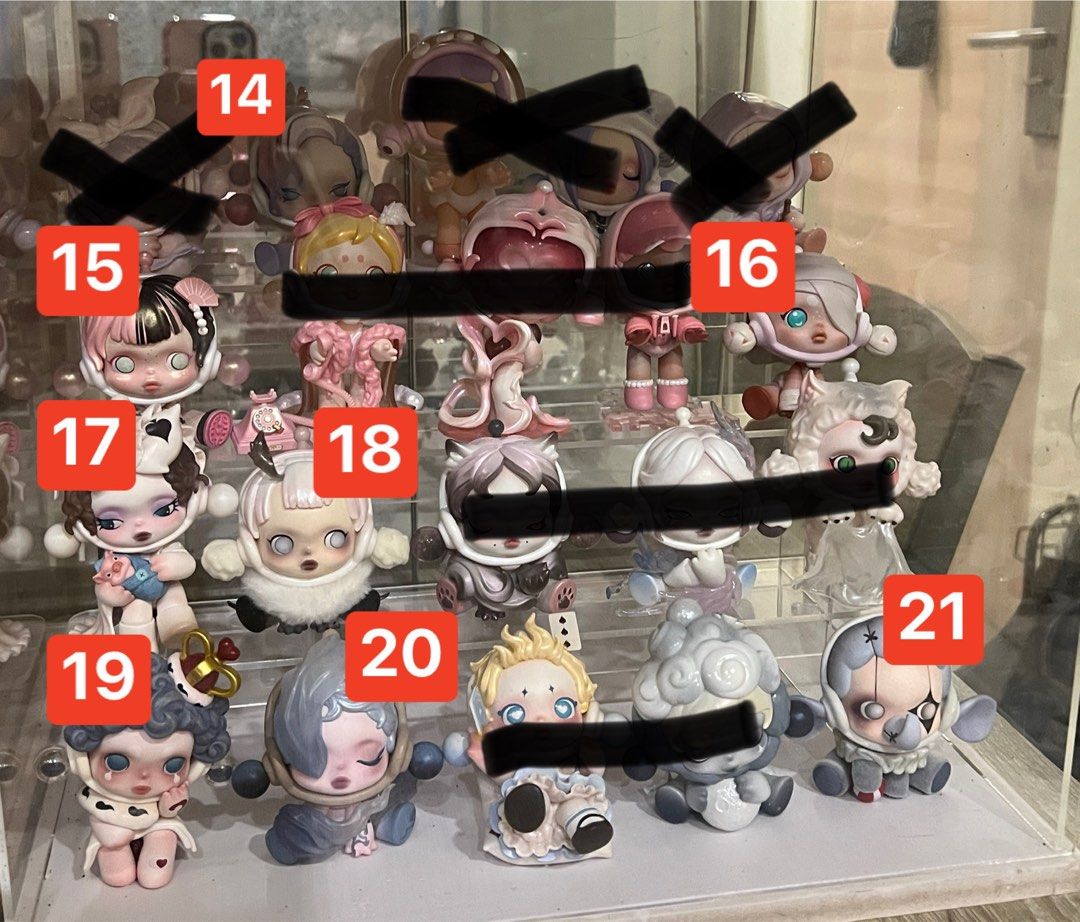 [SET] popmart skullpanda action cut mare of animals the sound addams ...