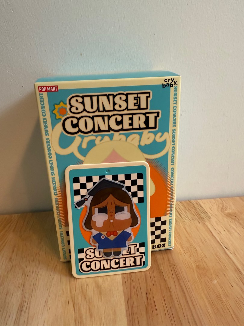 Popmart Sunset Concert series plush pendant (Graduation Season Secret ...
