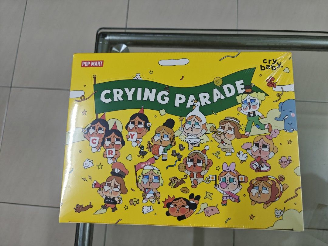 Popmart x Crybaby Crying Parade Series Full Set (Sealed), Hobbies ...