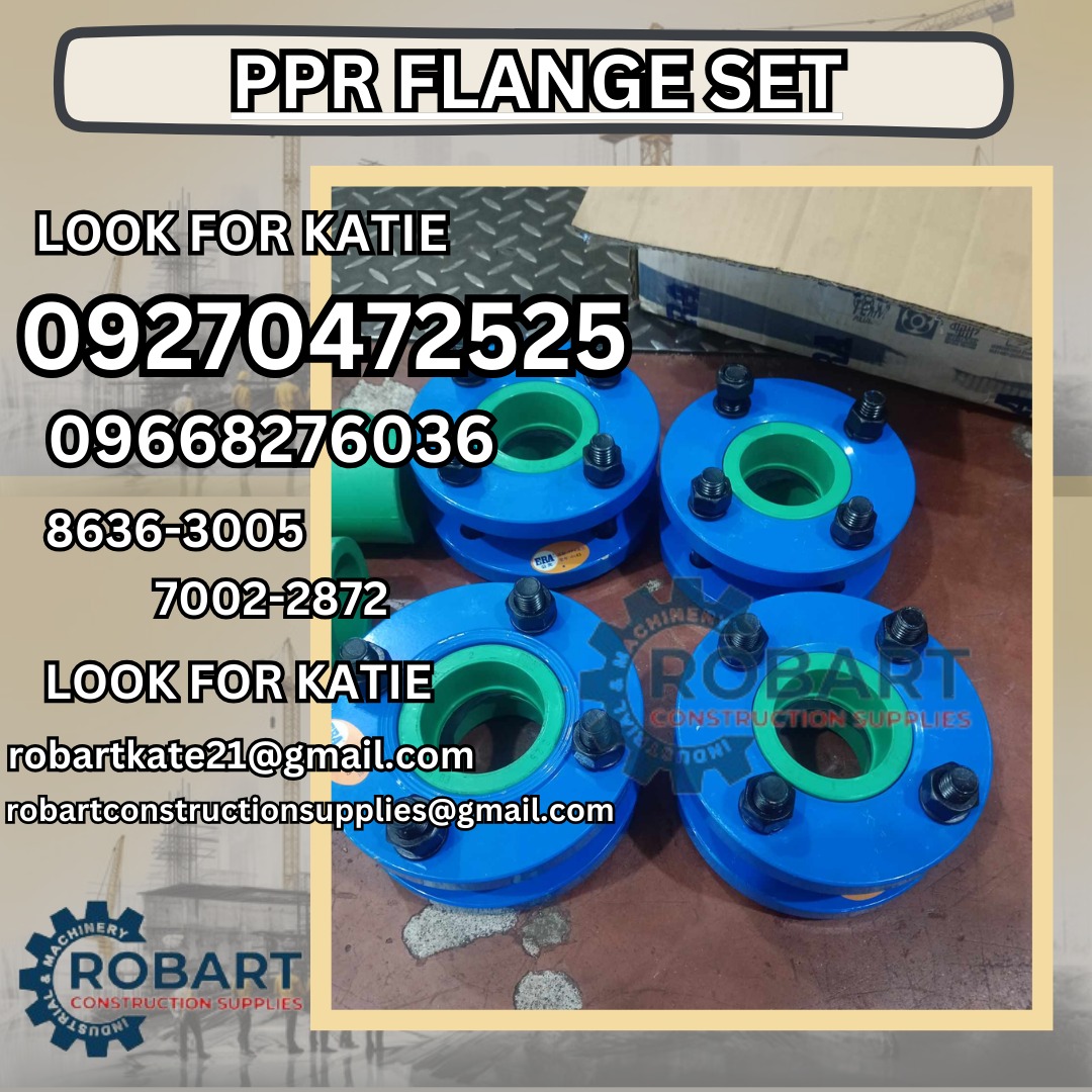 PPR FLANGE SET, Commercial & Industrial, Construction Tools & Equipment on Carousell