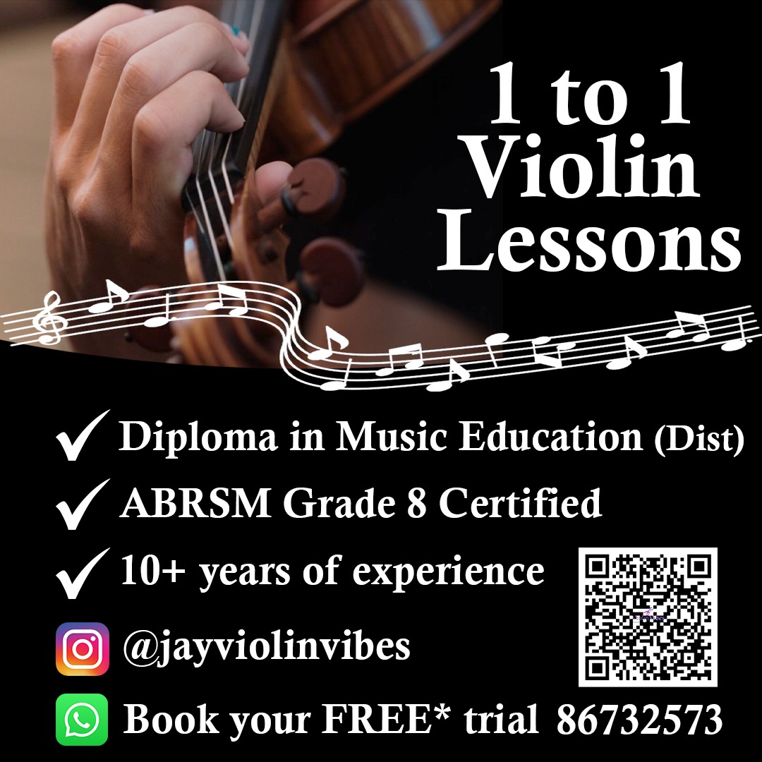 Private Violin Lesson in Tampines by Ex-MOE Music Specialist, Learning ...