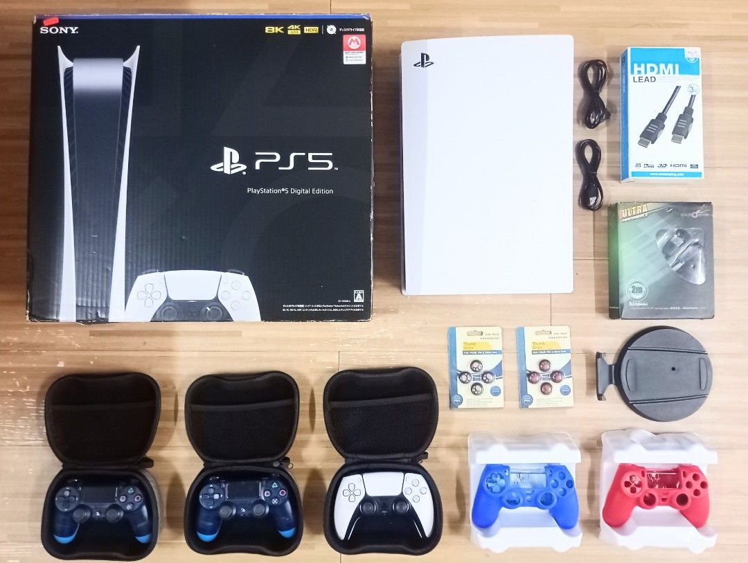 PS5 & 155 Games - Sony Malaysia Digital Edition (Can Test), Video ...