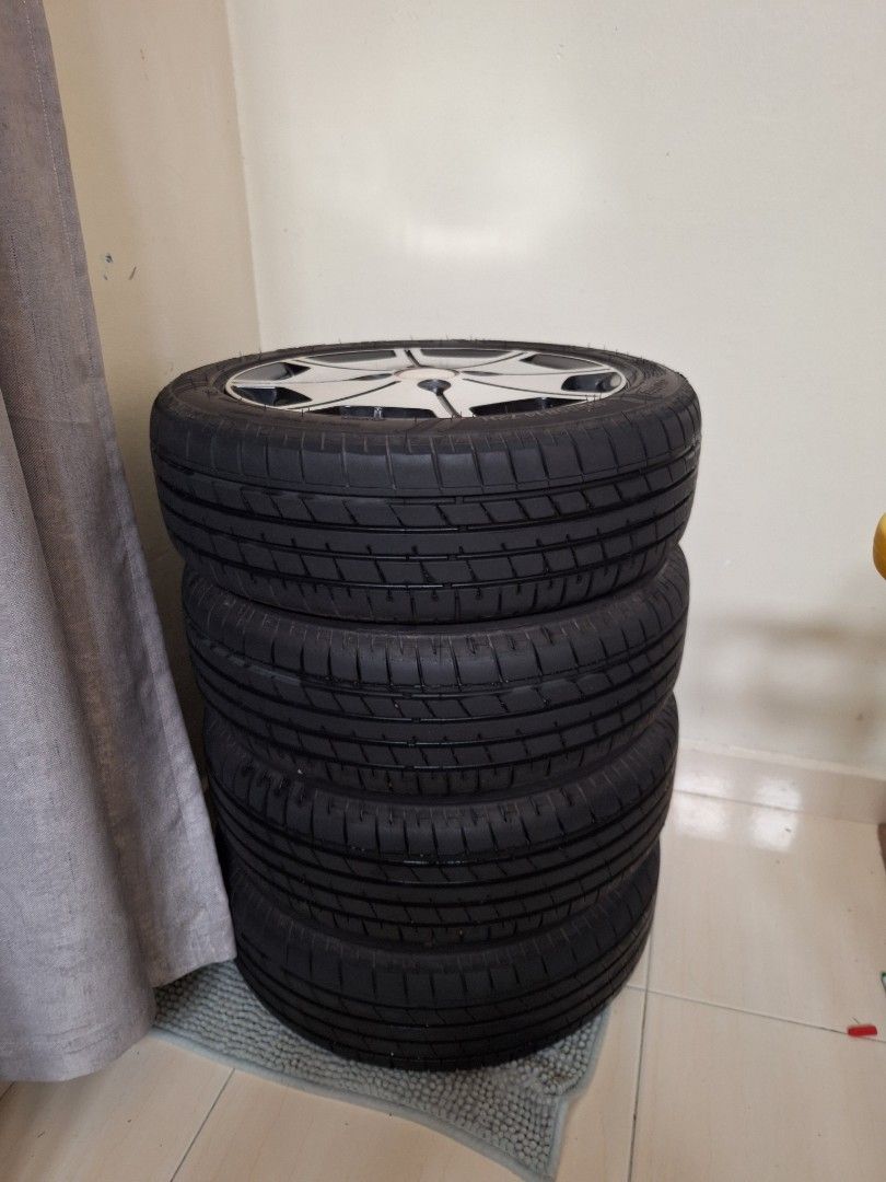 Rim 14 sekali tayar, Auto Accessories on Carousell