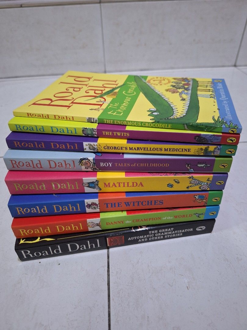 Roald Dahl's Storybooks (Bundle of 8 Storybooks), Hobbies & Toys, Books ...