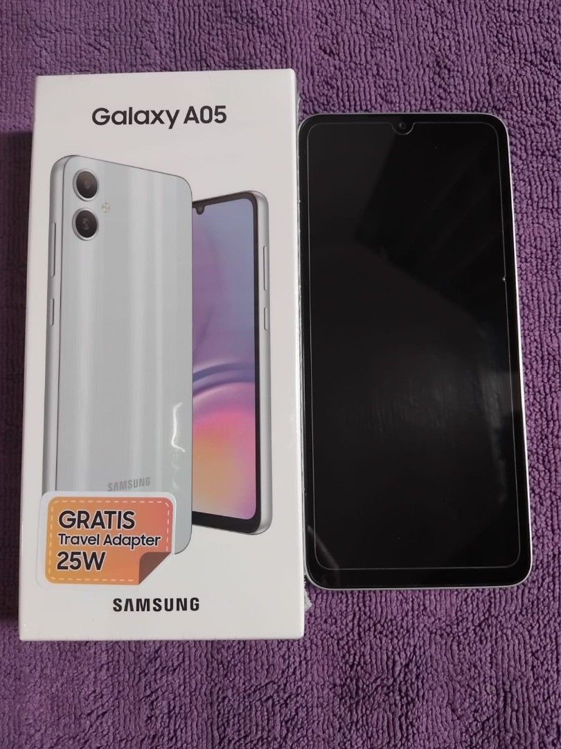 Samsung galaxy A05 RAM 4/128 Gb SEIN Full set garansi masih 7 bln ...