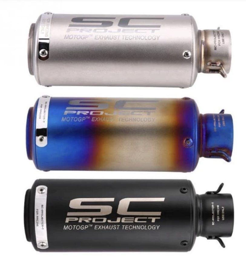 SC Project Canister Muffler With Screen For sniper click 150 mio i 125 ...