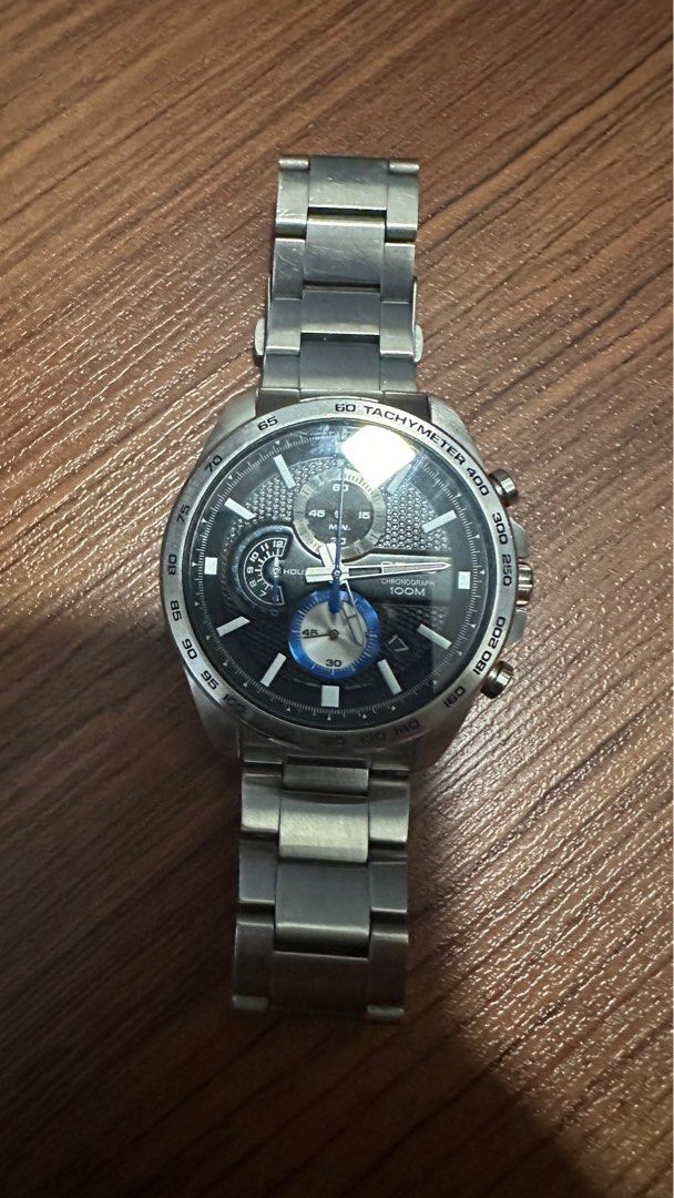 SEIKO TACHYMETER CHRONOGRAPH SSB257P1, Men's Fashion, Watches ...