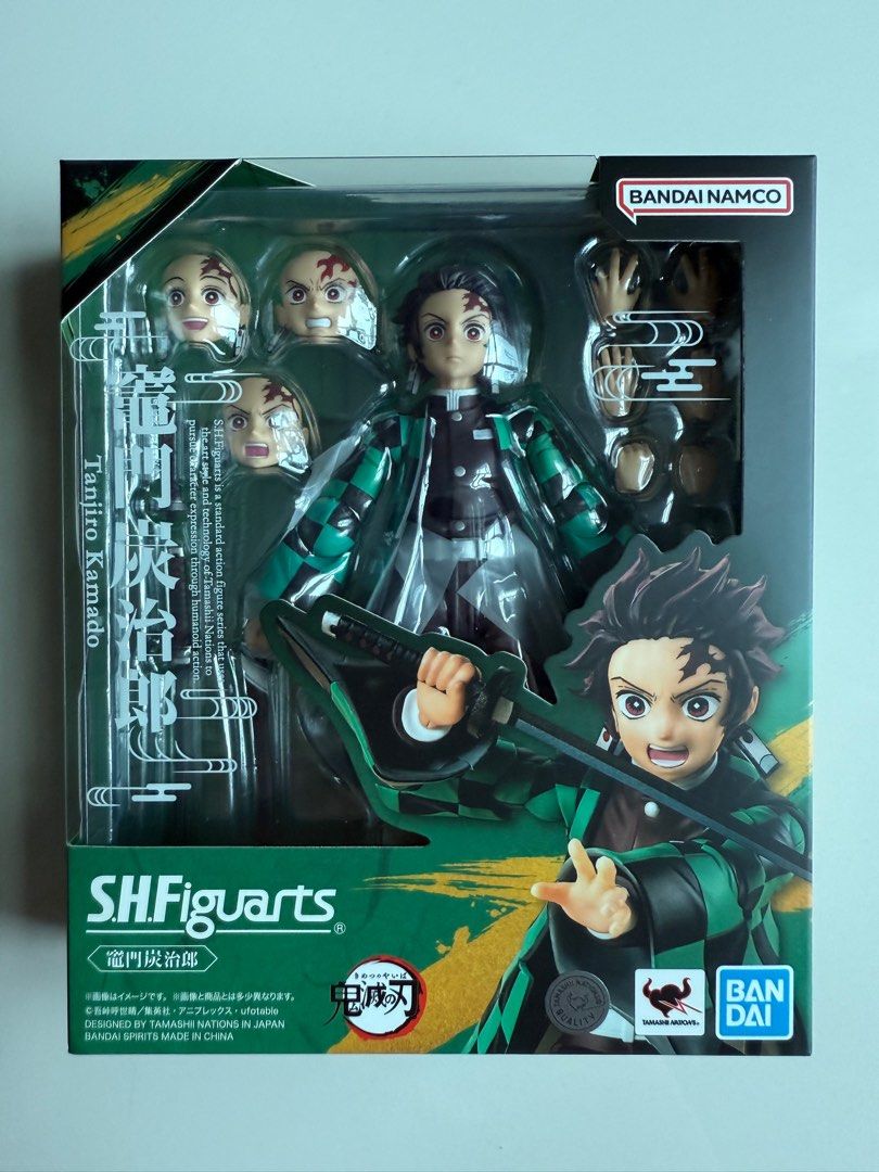 SHF DEMON SLAYER TANJIRO KAMADO Shfiguarts Tanjiro , Hobbies & Toys, Toys & Games on Carousell