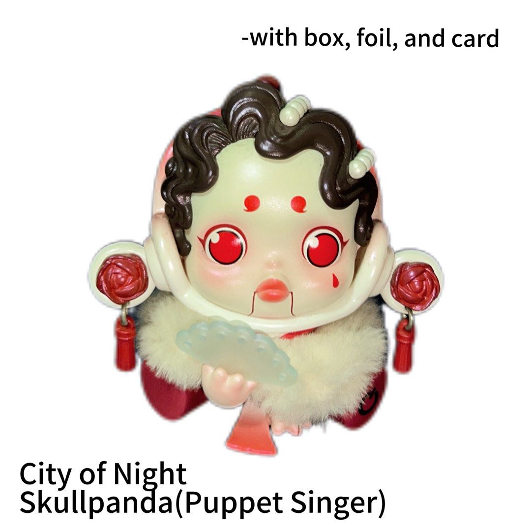 Skullpanda city of night series (puppet singer/dancer) and Erosion ...