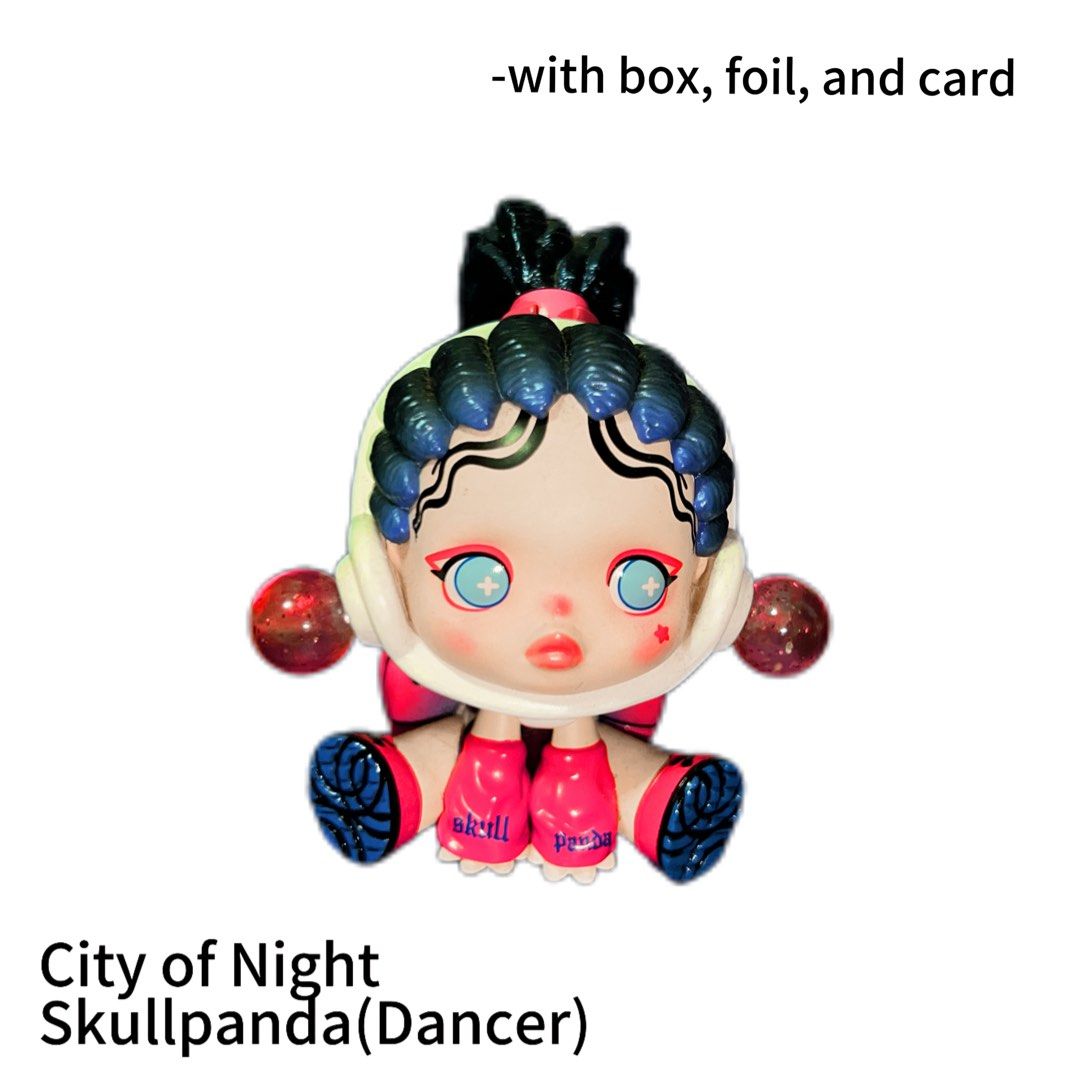Skullpanda city of night series (puppet singer/dancer) and Erosion ...