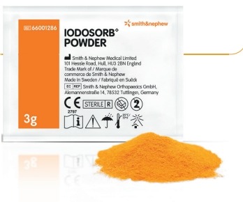 Smith+Nephew Iodosorb Powder 3g - Expiry Nov 2025, Health & Nutrition ...
