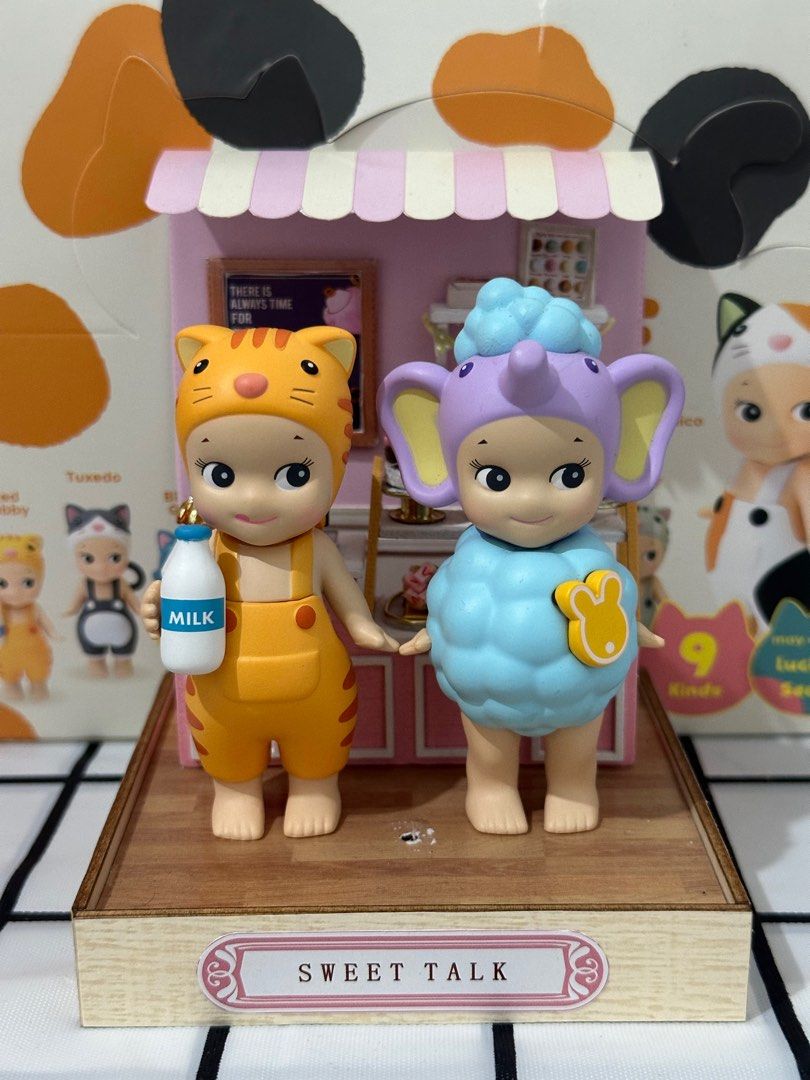 Sonny Angel Red Tabby Cat and Bubble Bath Set, Hobbies & Toys, Toys ...