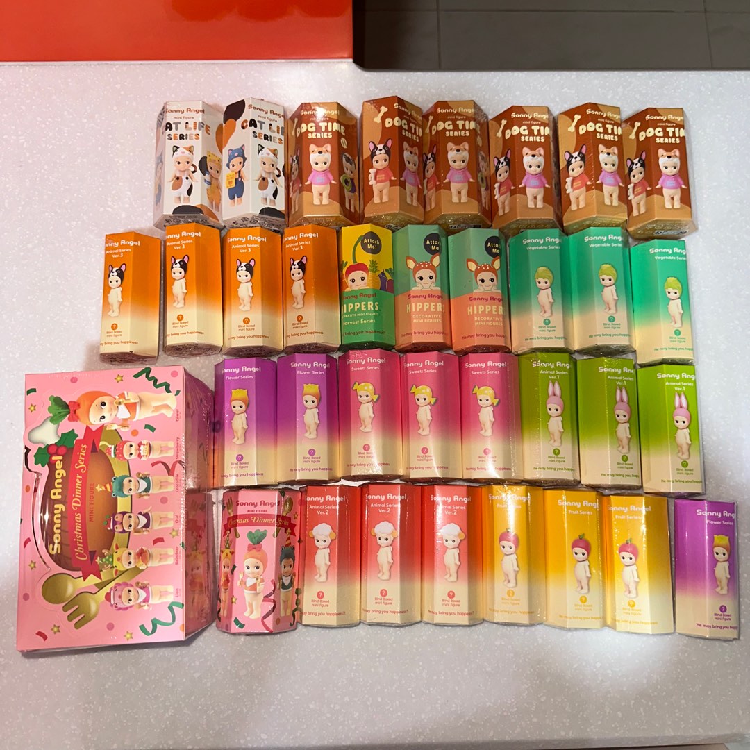 SONNY ANGELS HIPPERS AND FIGURES (100% ORI), Hobbies & Toys, Toys ...