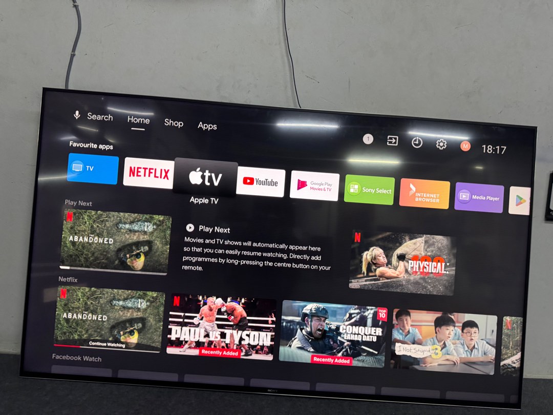 SONY 75 inch android google 8K UHD LEd tv, TV & Home Appliances, TV ...