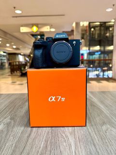 SONY A7 MARK IV SONY BODY SC1K, Photography, Cameras on Carousell