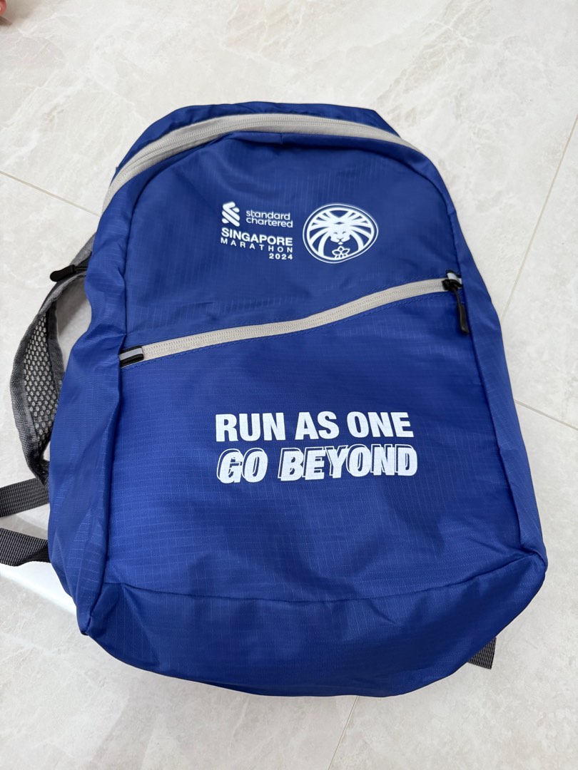 Standard Chartered Marathon 2024 Backpack, Men's Fashion, Bags ...