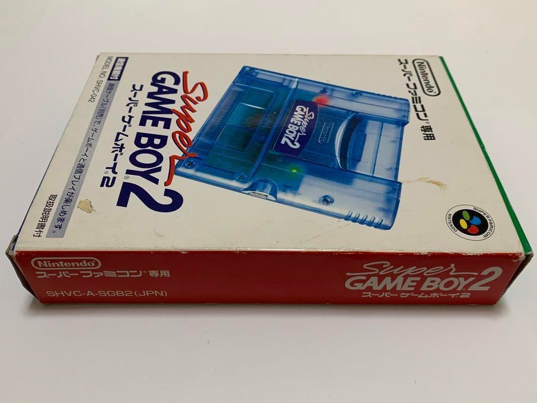 ★Super Game Boy 2 with box and manual, working condition confirmed ...
