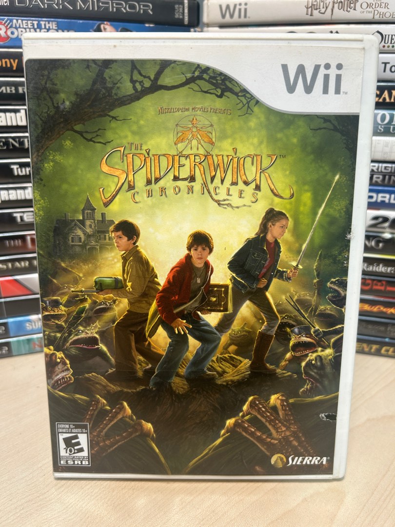 The Spiderwick Chronicles Nintendo Wii Game, Video Gaming, Video Games ...