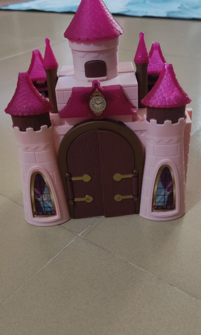 Toy castle play set with sounds and light, Babies & Kids, Infant ...