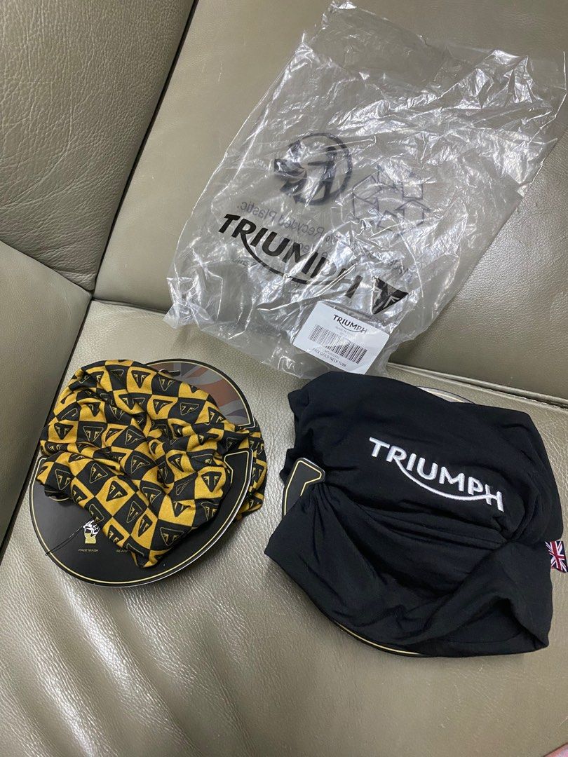Triumph Original Neck Tube, Men's Fashion, Activewear on Carousell