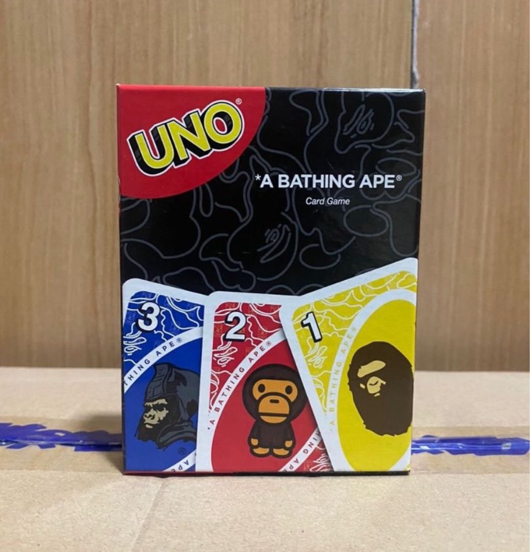 Uno X Bape, Hobbies & Toys, Toys & Games on Carousell