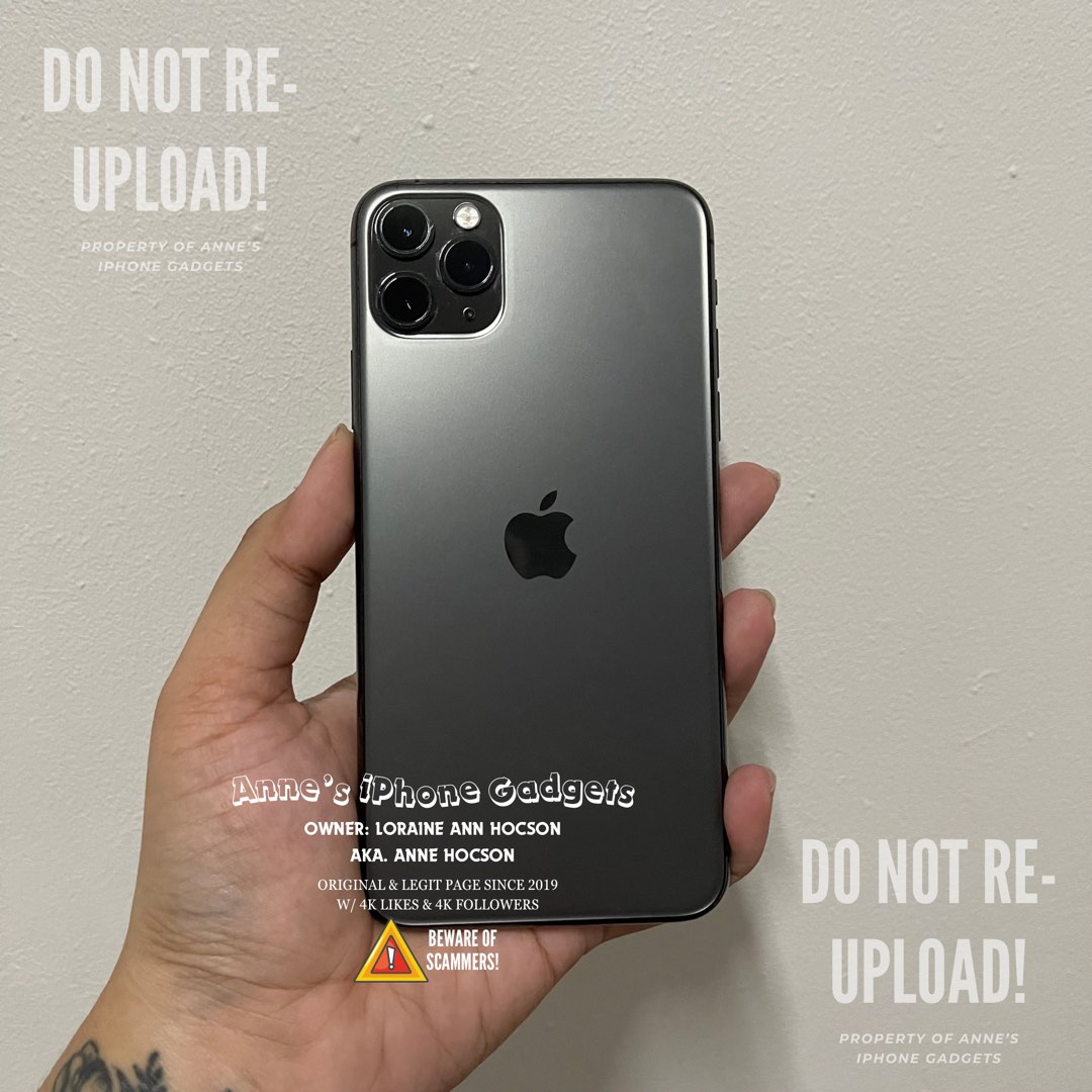 Used iPhone 11 Pro Max 64gb Factory Unlocked, Mobile Phones & Gadgets ...