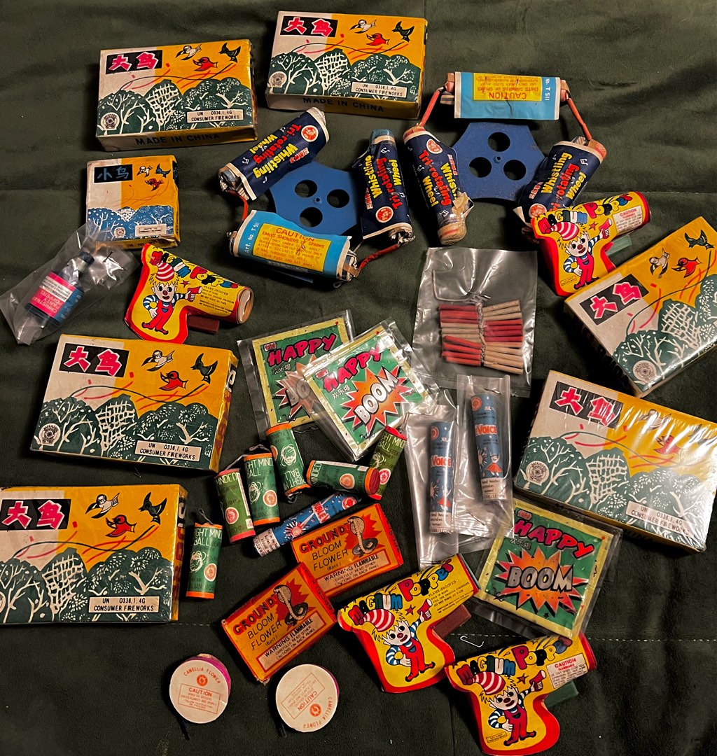 Vintage Firework Collection, Hobbies & Toys, Collectibles & Memorabilia ...