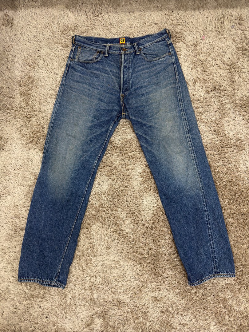 Vintage Human Made Jeans Denim selvedge, Men's Fashion, Bottoms, Jeans ...