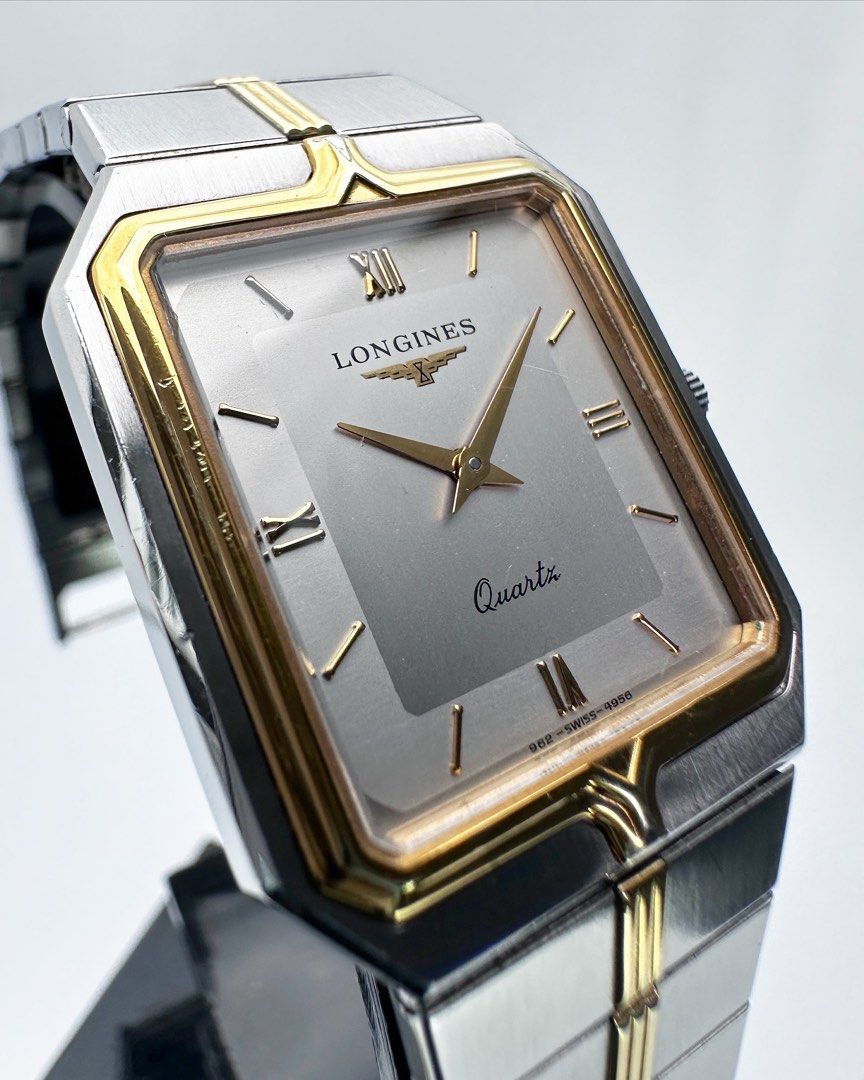 Vintage Longines Flagship Tank Quartz 26mm Watch Only, Men's Fashion ...