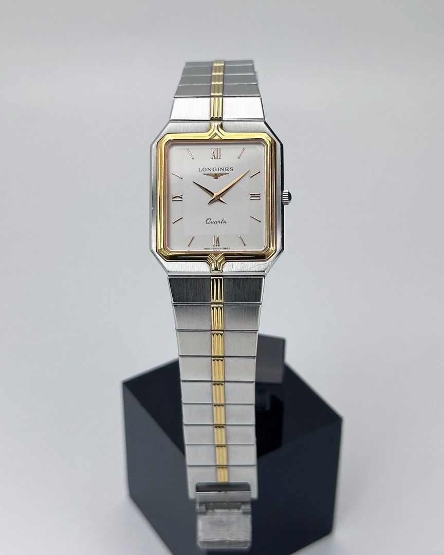 Vintage Longines Flagship Tank Quartz 26mm Watch Only, Men's Fashion ...