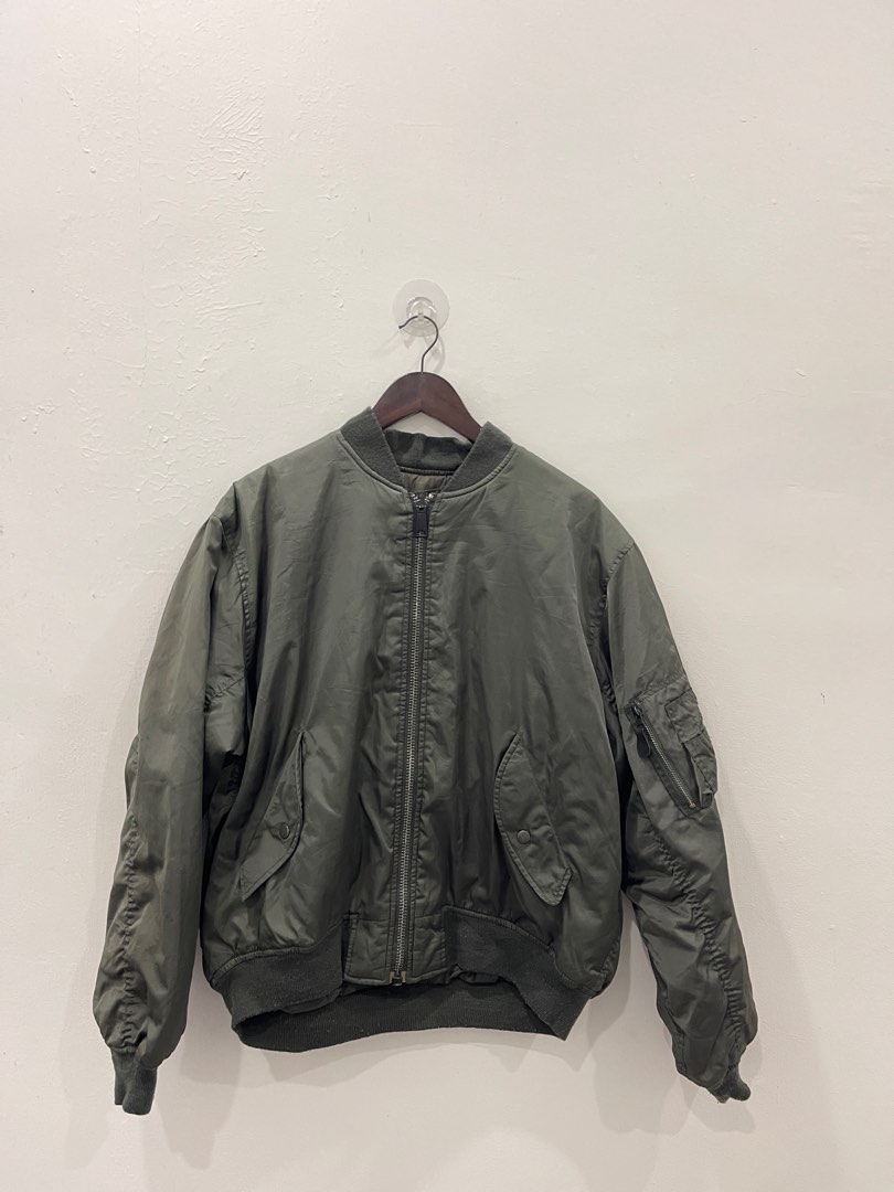 Vintage Phantom Military Bomber Jacket, Men's Fashion, Coats, Jackets ...
