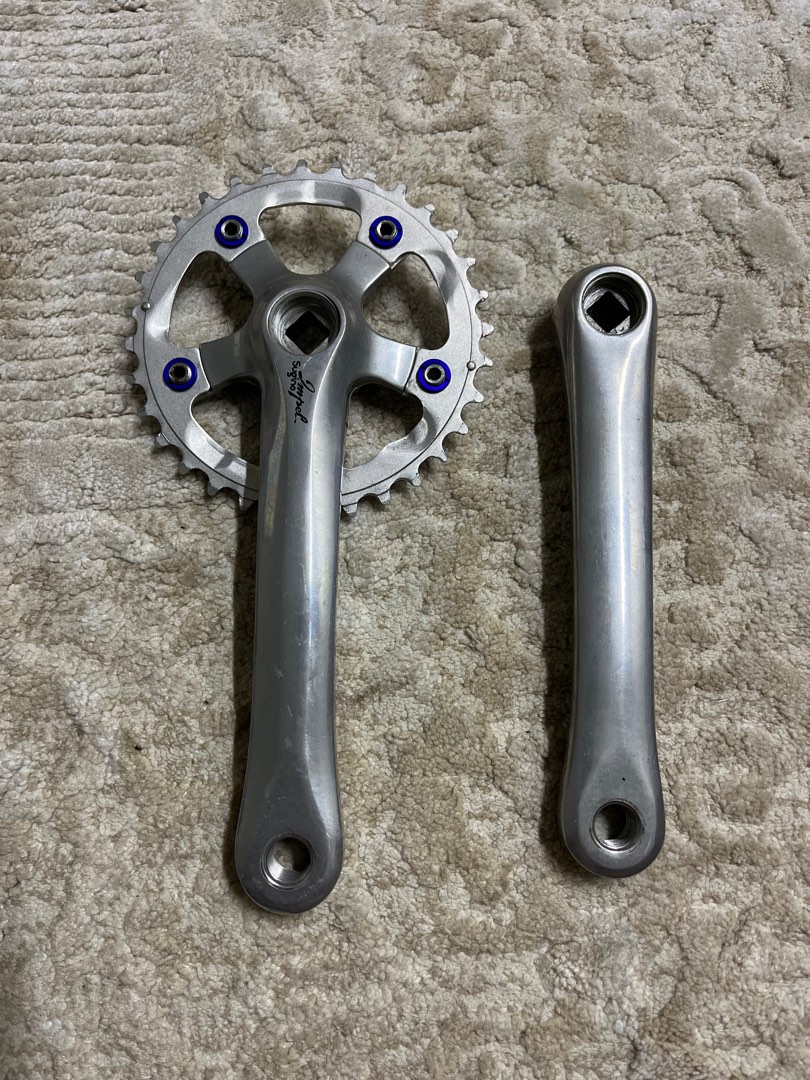 Vintage Sugino impel 175 Single Speed Crank Retro Mtb Atb Mountain Bike ...