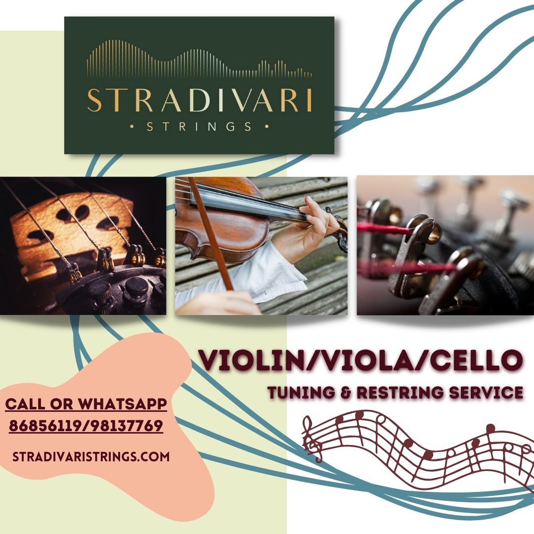 Violin/Viola/Cello Tuning and Restring Services, Hobbies & Toys, Music ...