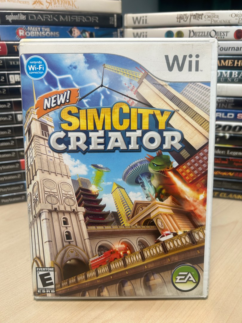 Wii Simcity Creator Nintendo Game, Video Gaming, Video Games, Nintendo ...