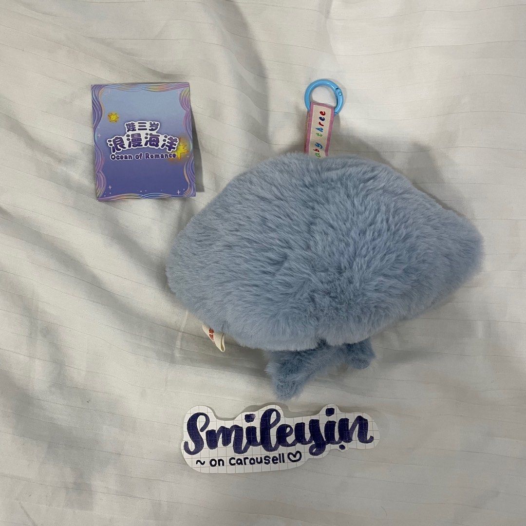 [WTS] Baby Three BB3 Ocean of Romance Marine Manta Ray Plush Pendant ...