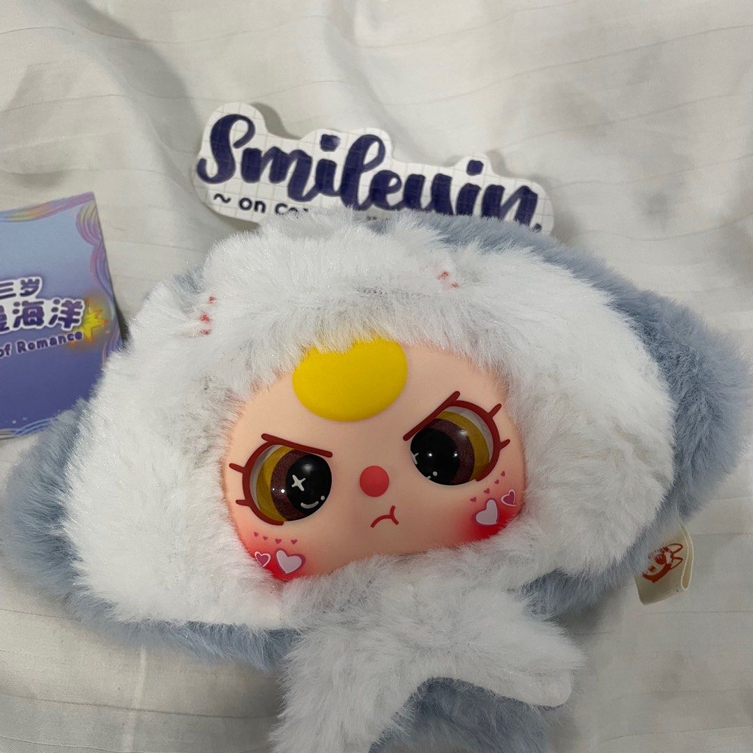 [WTS] Baby Three BB3 Ocean of Romance Marine Manta Ray Plush Pendant ...